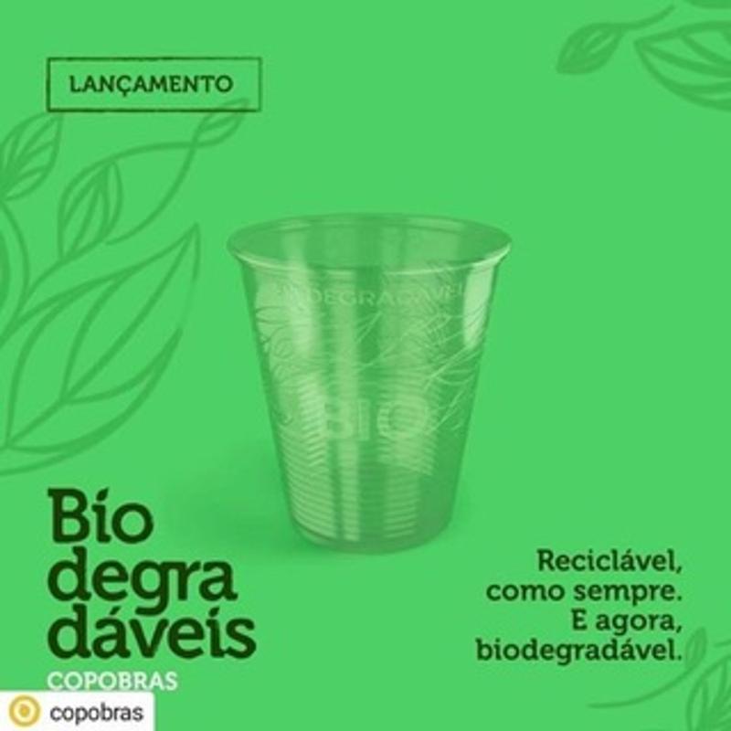 Copo Copobras Bio Cfb-180ml C/100 uni - Copo Descartável - Magazine Luiza