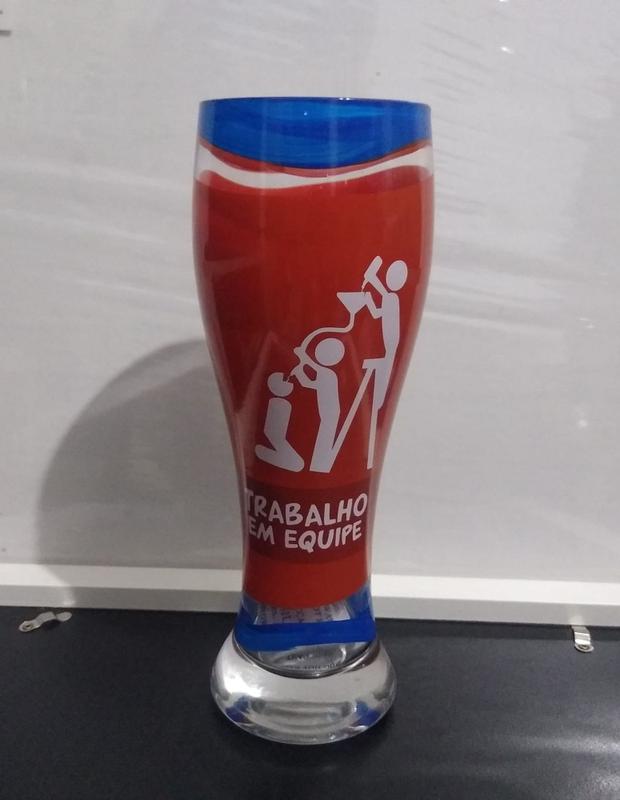 Copo de Chopp Trabalho em equipe - Zonacriativa - Copos - Magazine Luiza