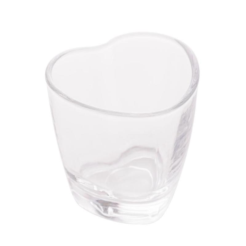 Copo de Shot de Vidro Coração 50ml - Lyor - Copo de Shot - Magazine Luiza