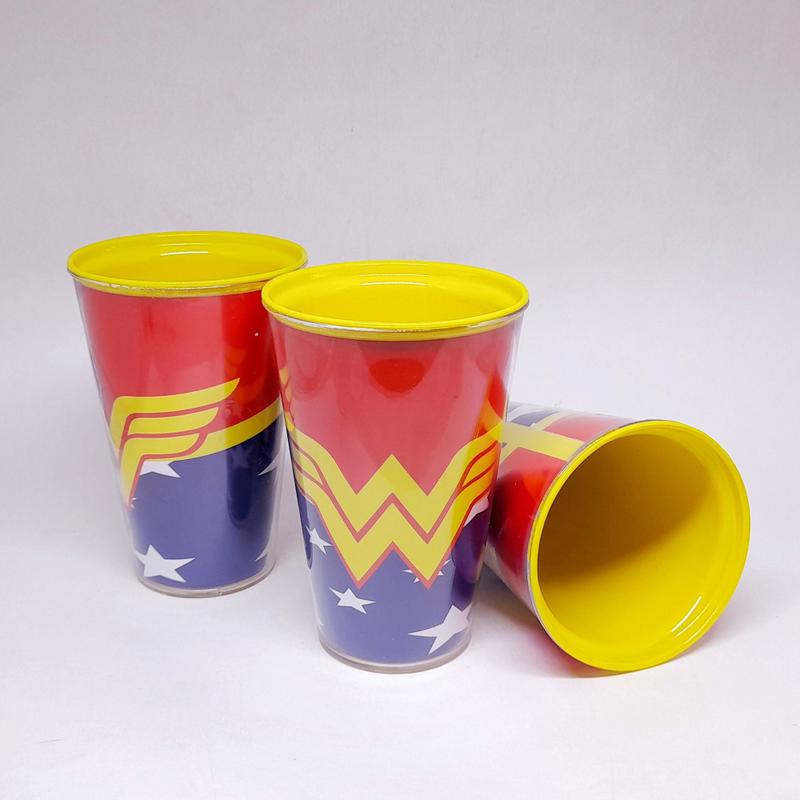 Copo Duplo Térmico Personalizado Tema Infantil Mulher Maravilha 10 ...