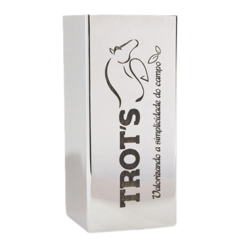 Copo Inox Quadrado Polido - TROTS - Trots - Copos, Taças e Canecas ...