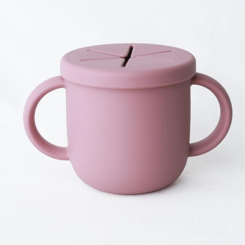 Copo Introdução Alimentar Com Alça De Silicone Para Bebês - KTCH - Copo ...