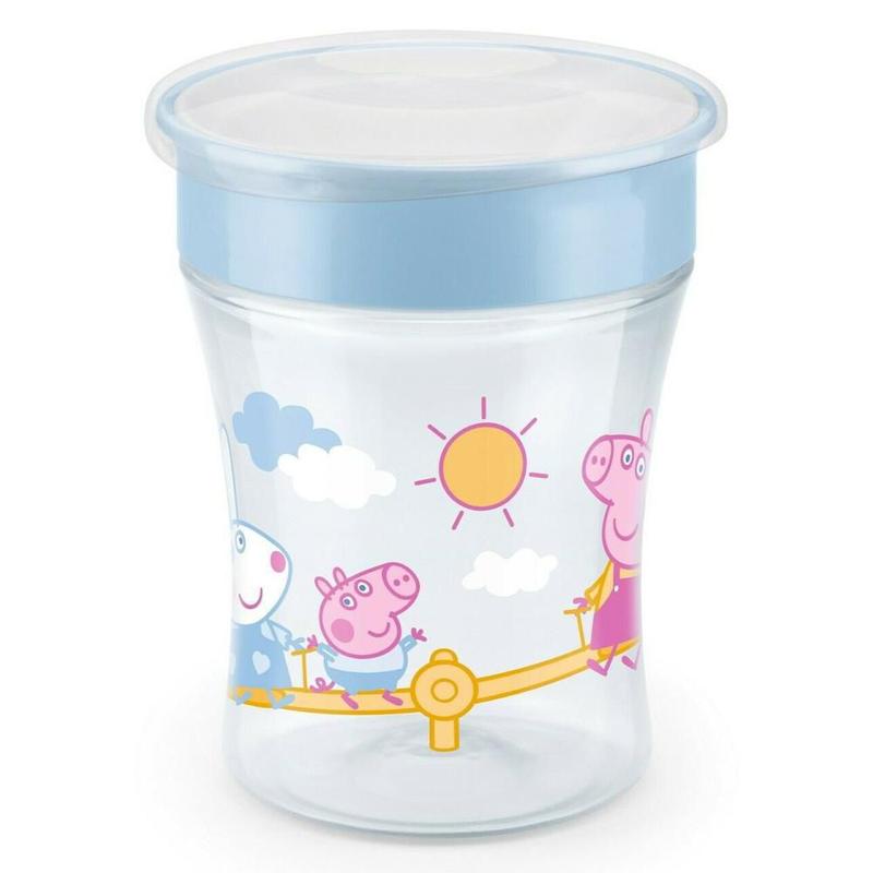 Copo Magic Cup 360º 230Ml +8M Peppa Pig Nuk - Copos - Magazine Luiza