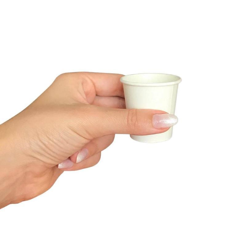 Copo Papel Branco 60ml Biodegradável Térmico - CX 500un - Anders Pack ...