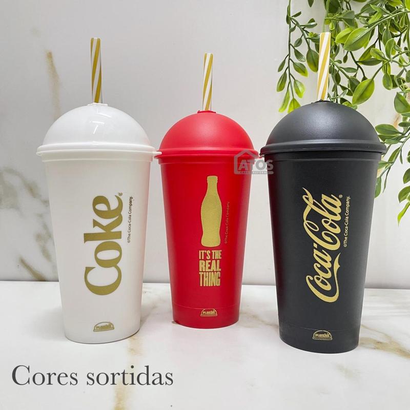 Copo Shake Coca Cola 500 Ml Cores Sortidas Plasútil - Copos - Magazine ...