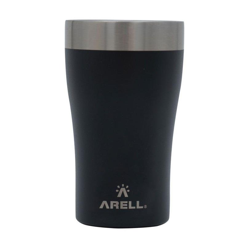 Copo Térmico Arell com Isolamento a Vácuo Tulip Pint de 500ml Black ...