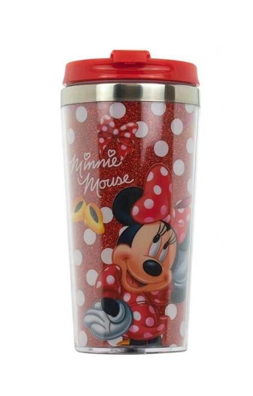 Copo Térmico Minnie Tampa Vermelha 450Ml Disney - Minas de presentes ...