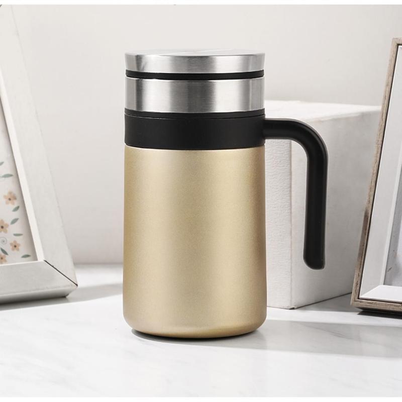 Copo Termico Portatil para Bebidas Café, Chá, Cerveja 420ML - Generic - Copos - Magazine Luiza