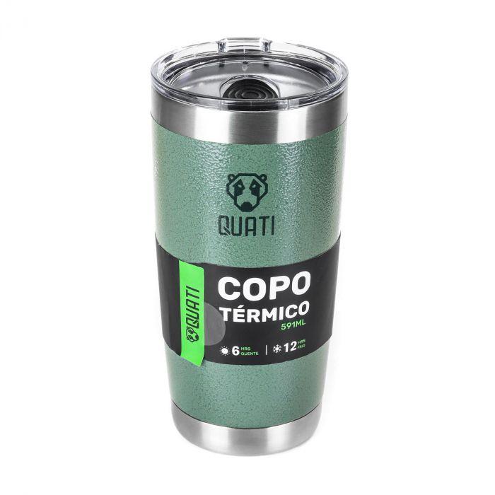 Copo termico quati com tampa 473ml verde v2 - cv2st473ml - Copos ...