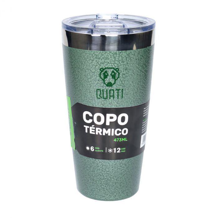 Copo termico quati com tampa 473ml verde v2 - cv2st473ml - Copos ...