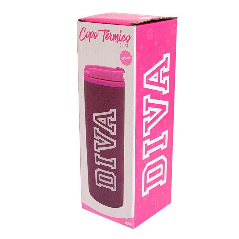Copo Termico Slim - Diva - Uatt - Copos - Magazine Luiza