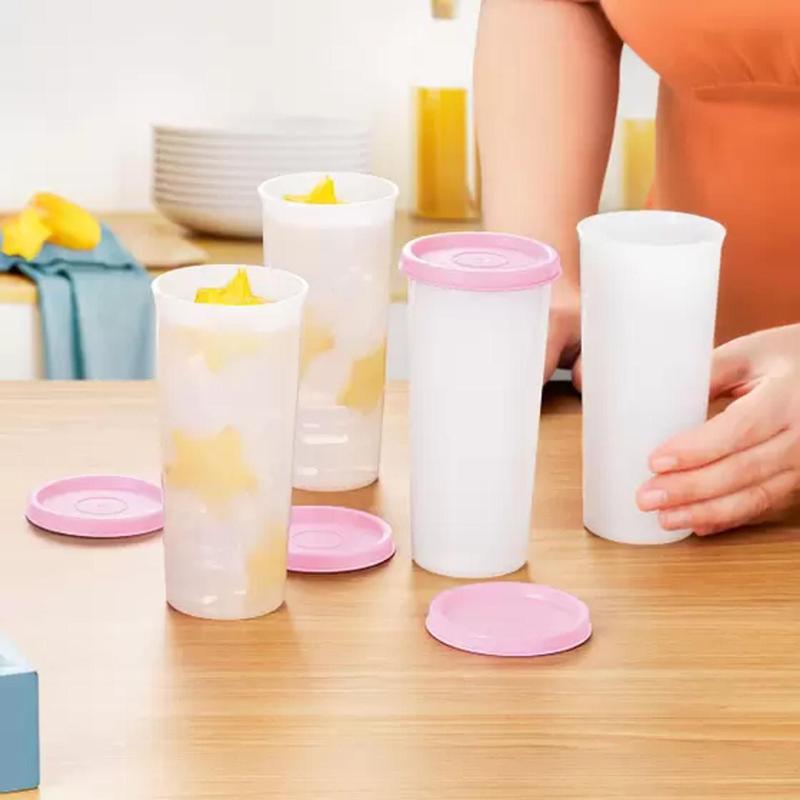 Copo Tumbler com tampa - Rosa - 350ml - Tupperware - Copo de Água ...