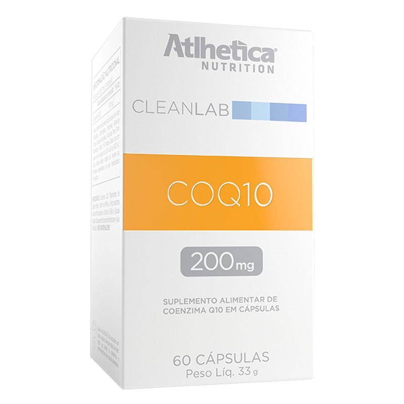 Coq10 200mg 60 Cápsulas - Clean Lab - Atlhetica Nutrition - CLEAN LAB ...