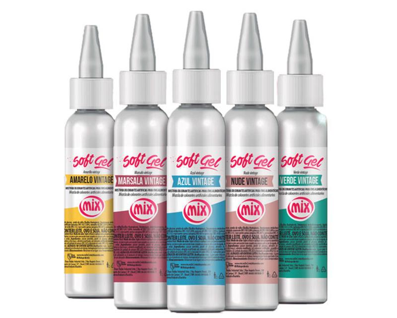 Corante Gel Mix 25g Soft - Corante Alimentício - Magazine Luiza