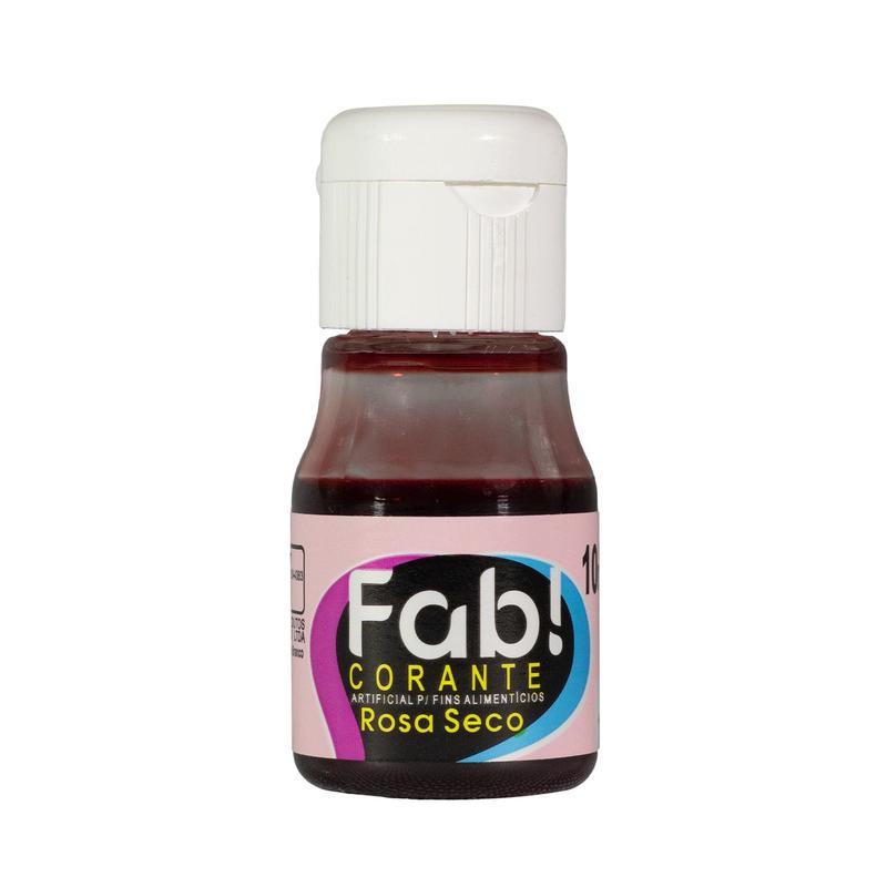 Corante liquido rosa seco 10ml fab - FAB! - Corante Alimentício ...