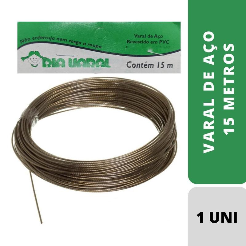 Corda Para Varal De Aco 15M - Bia Varal - Varal - Magazine Luiza