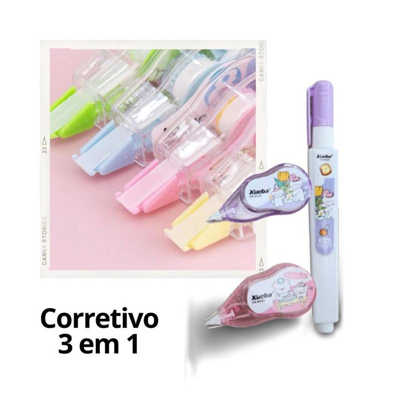 Corretivo em Fita Branquinho Escola Faculdade - COZINHA DOCE ARTE ...