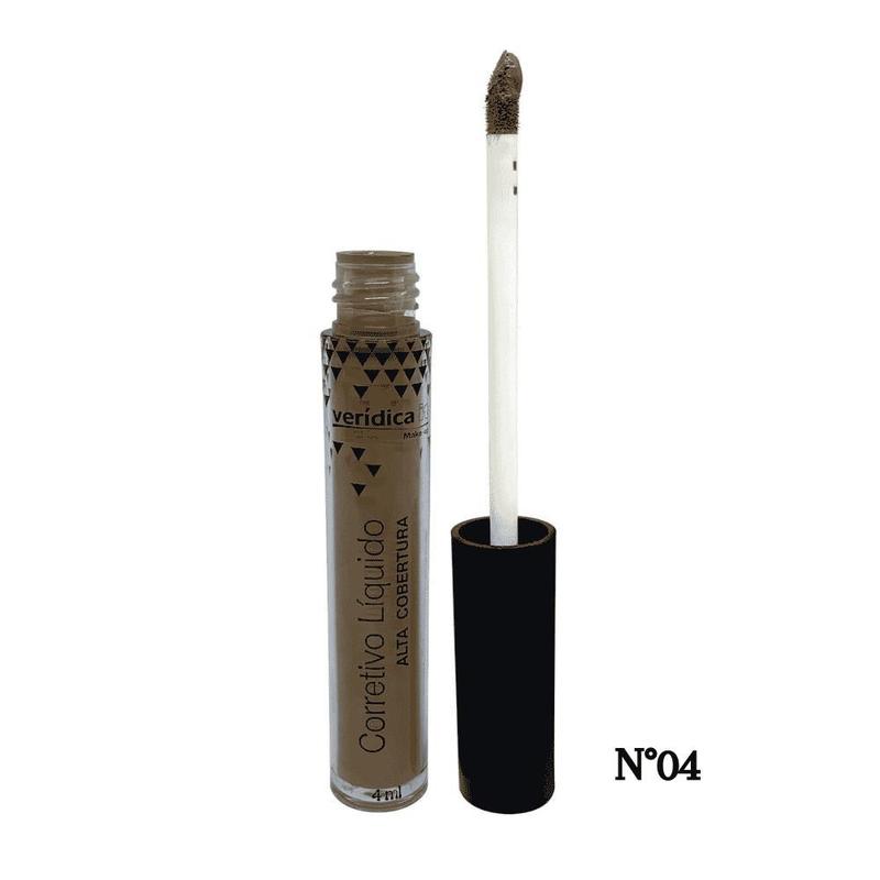 Corretivo Liquido Alta Cobertura Verídica It 4ml - Corretivo Facial ...