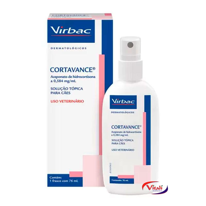 Cortavance 76ml - VIRBAC - Medicamentos - Magazine Luiza