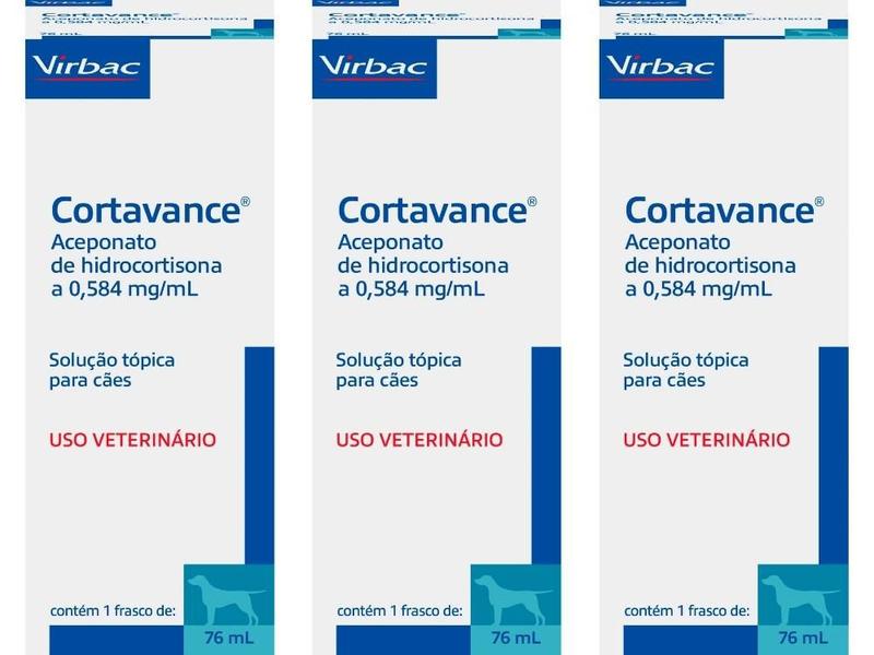Cortavance Spray 76ml - Virbac - 3 Unidades - Medicamentos - Magazine Luiza
