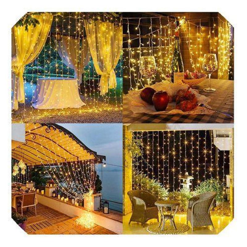 Cortina 300 Leds 3m x 2m - LUZ LED DECOR - Cortinas - Magazine Luiza
