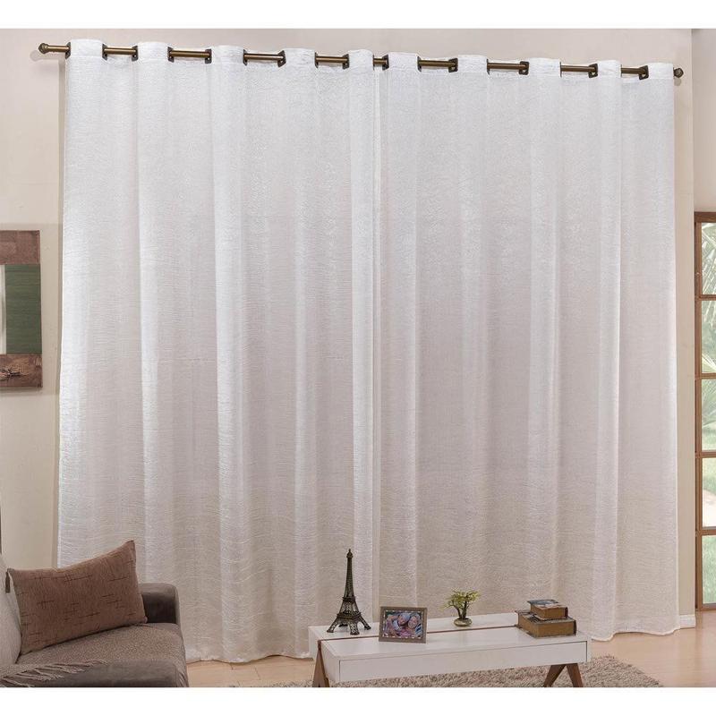 Cortina 4m x 2,70m Cetim Amassadinho - DRIKA STORE - Cortinas ...