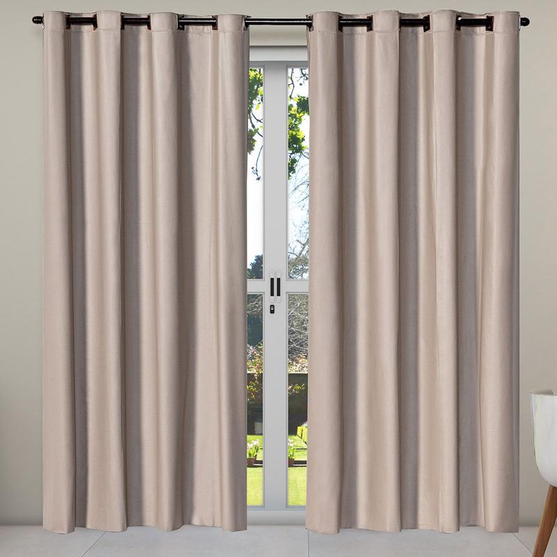 Cortina Blackout Corta A Luz 2,80x2,30 M Varao Normal Rosa - Mercado ...