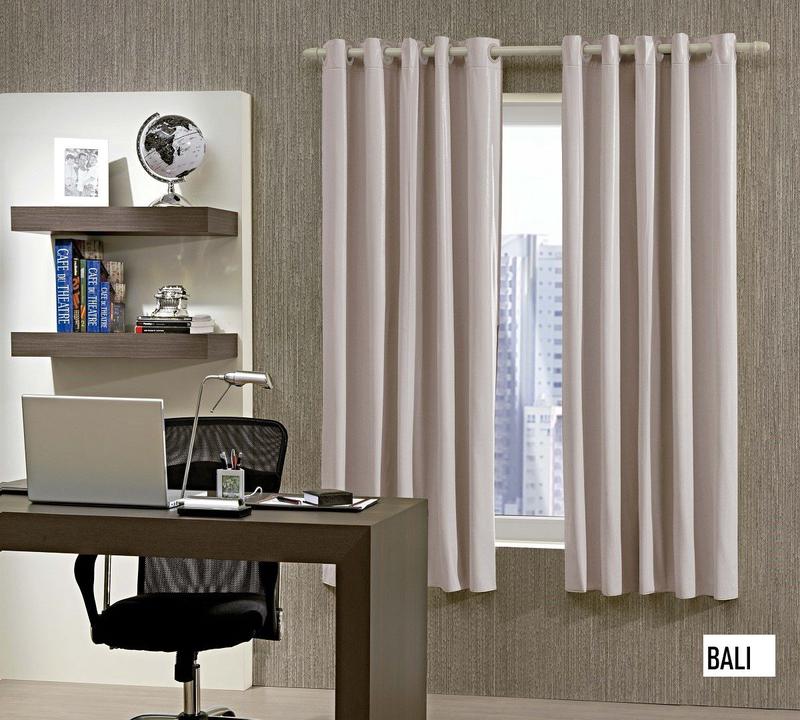 Cortina Blackout Para Janela 2,60 X 1,70 Corta 100% Luz - BELLA JANELA ...