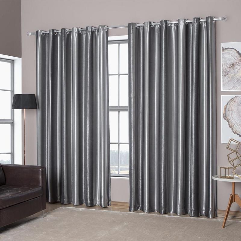 Cortina Blackout Suede Cinza 300X250Cm Sultan - Casa D'Oro - Cortinas ...