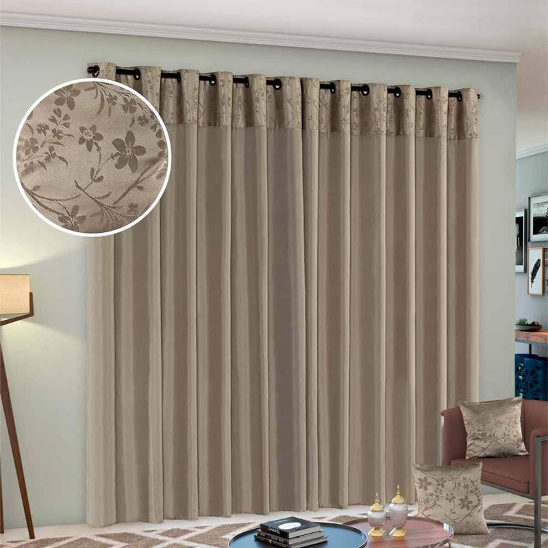 Cortina Caribe 4m x 2,50m + Capas para Almofadas - DRIKA STORE ...