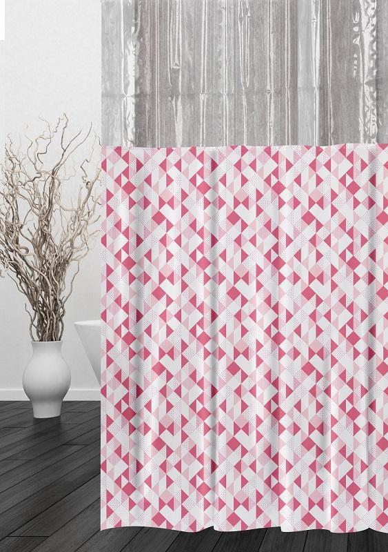 Cortina de box vinil visor- estampado 138x198 cm c - C&A - Cortina para ...