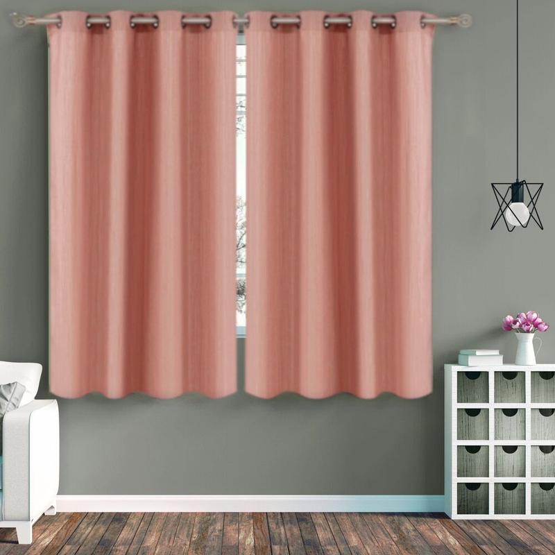 Cortina Diagonal Madras 2,40x1,70m Rose - Cortinas - Magazine Luiza