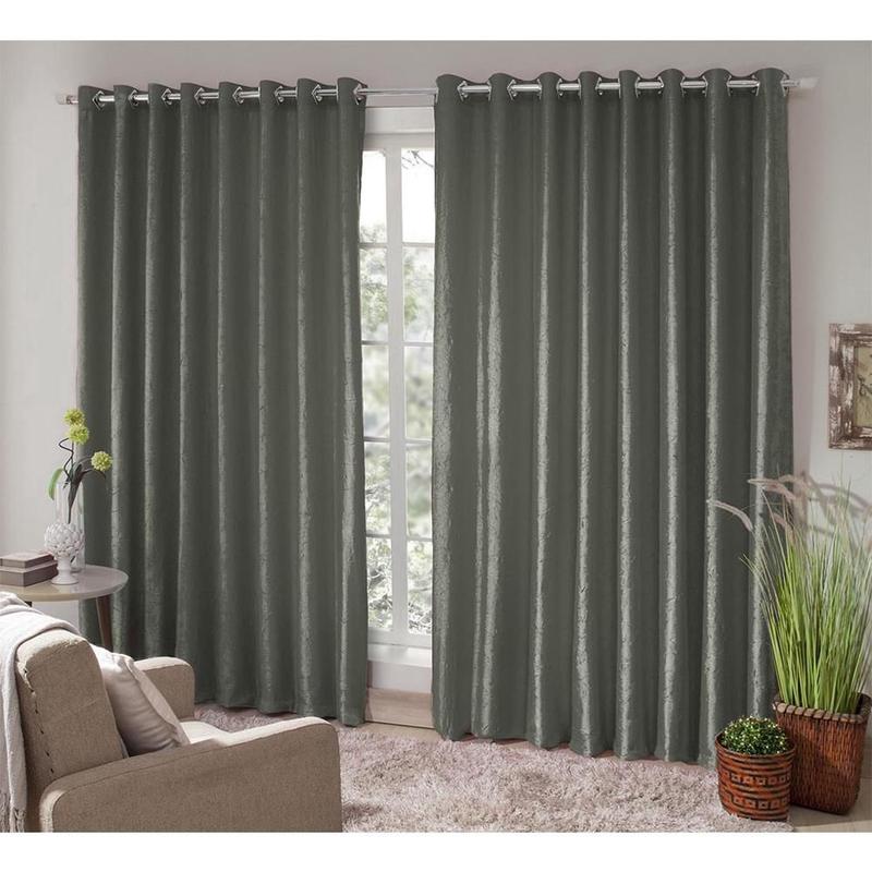 Cortina MC Maria Luiza 260x400 Varão - M&C - Cortina para Quarto ...