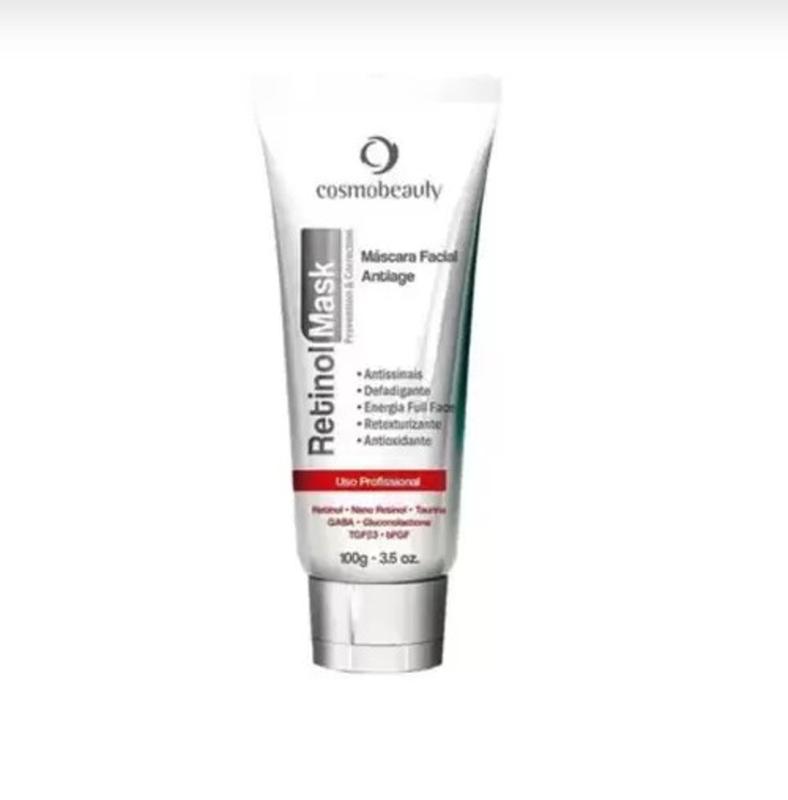 Cosmobeauty Retinol Mask Máscara Facial Antiage 100g - Máscara Facial ...
