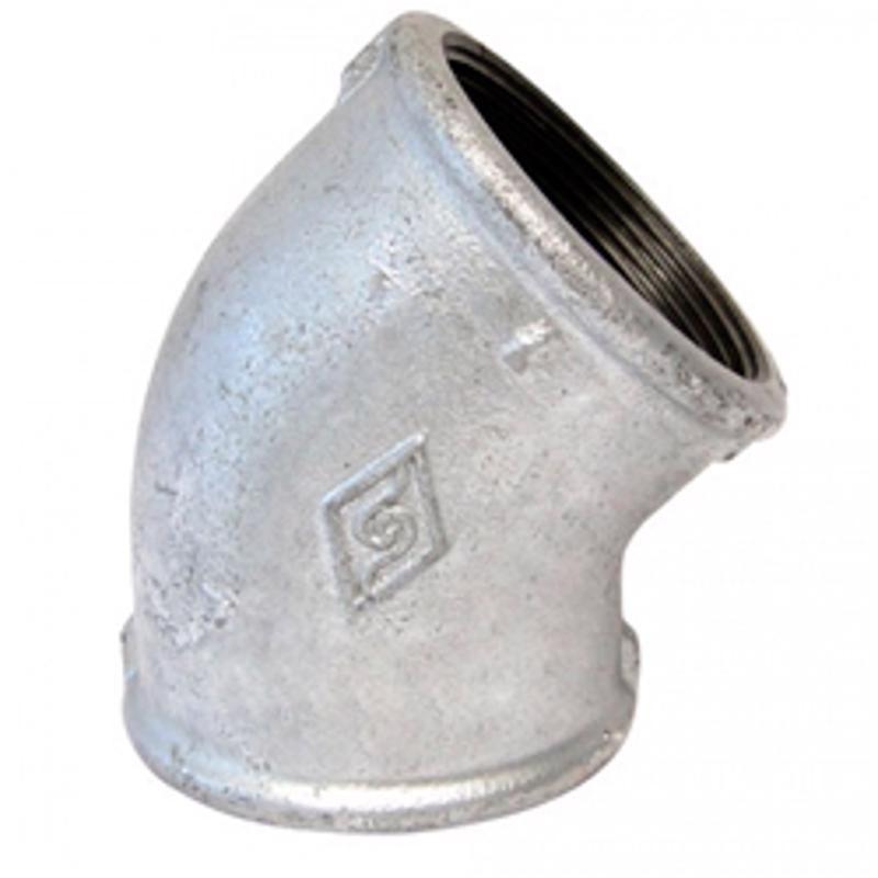 COTOVELO 45º GALVANIZADO 3/4 - ROMATA - Cotovelo / Joelho Hidráulico ...