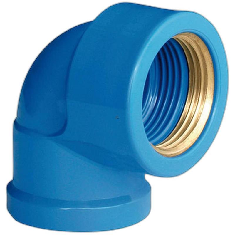 Cotovelo Azul Plastilit 3/4 X 1/2 - Kit C/25 Peca(S) - Cotovelo ...