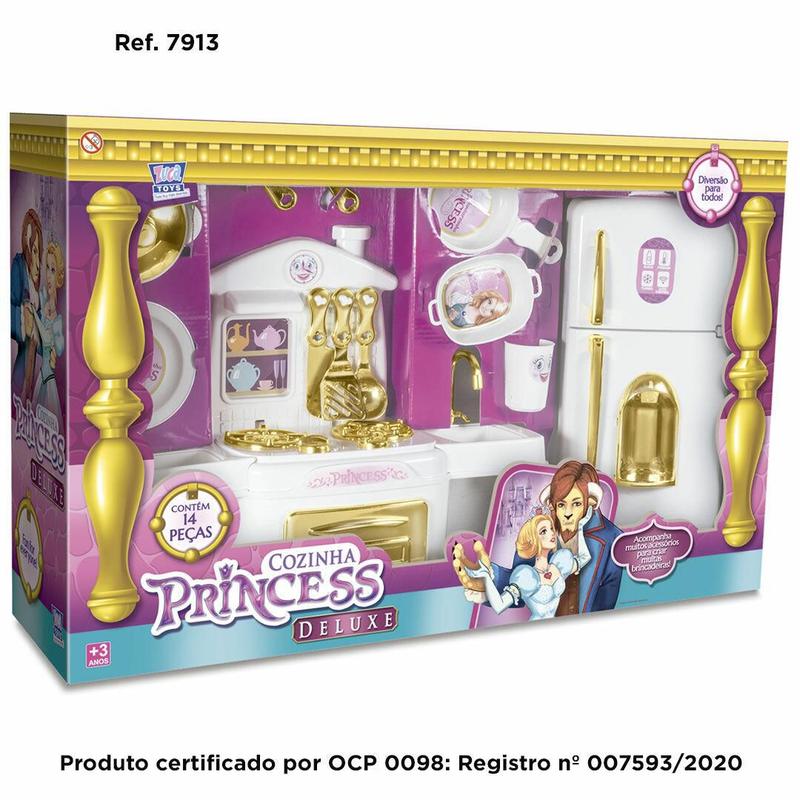 Cozinha Princess Deluxe - ZucaToys - ZUCA TOYS - Cozinha Infantil / de ...