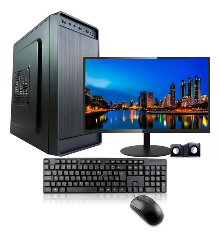 Cpu Completo Intel Core I5 8gb Ssd 480gb + Monitor + Kit - Xtech ...
