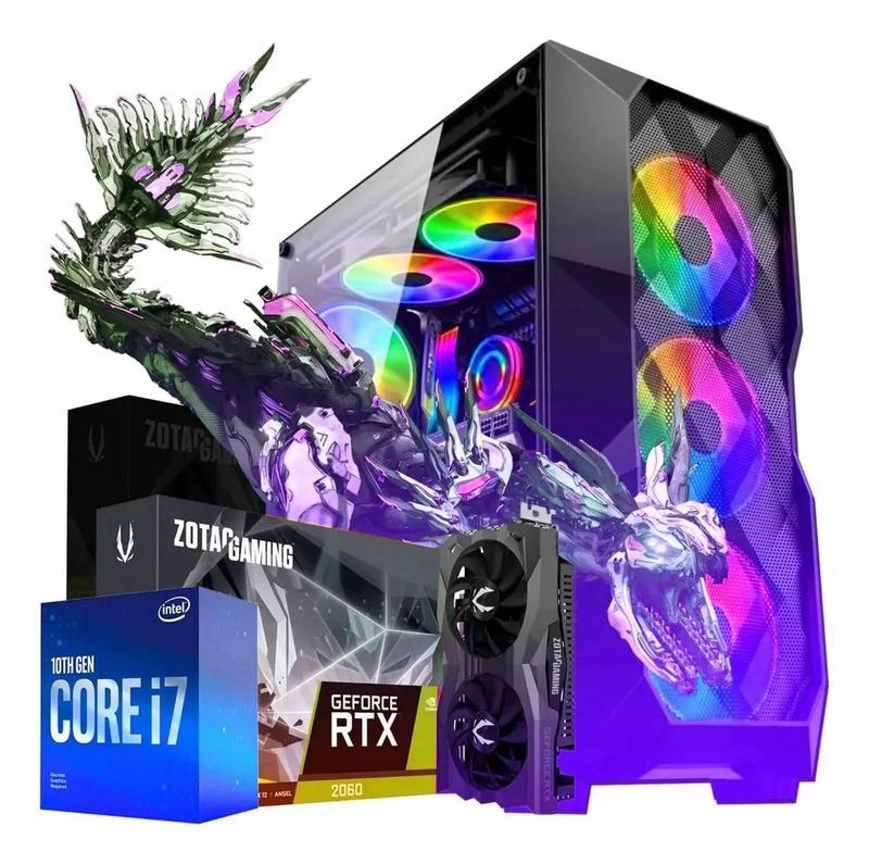 Cpu Gamer I7 16gb Ssd 512 Warzone, Gta Rp Cs Garantia 1 Ano - INTEL ...