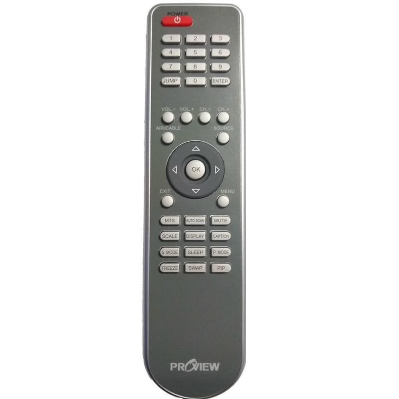 Cr-2311 Controle Remoto Tv Proview Mod 1900 - Controle Remoto para Tv ...