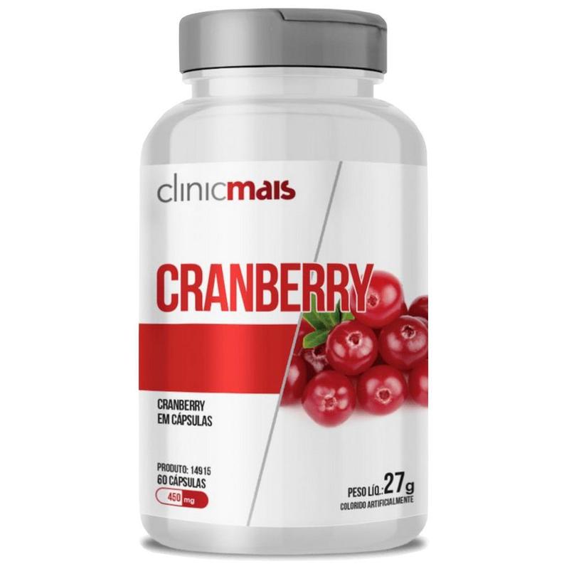 Cranberry 60 cápsulas de 450mg - ClinicMais - Chá para Emagrecer ...