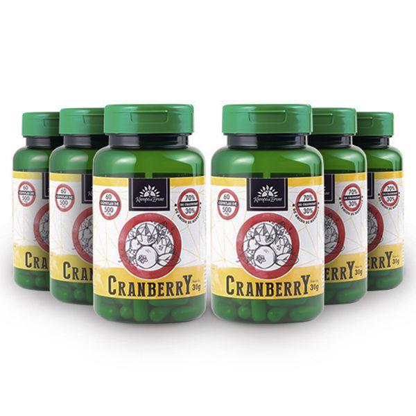 Cranberry Cápsulas de 500 mg 70 % Frutos 6 und 60 cáps cada - Kampo de ...