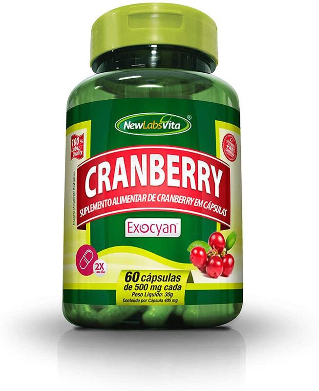 Cranberry - Fórmula Concentrada - 60 Cápsulas, New Labs Vita ...