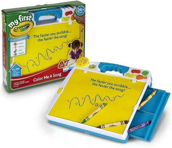 Crayola Color Me A Song Brinquedo Musical De Colorir Pintar - Kit de ...