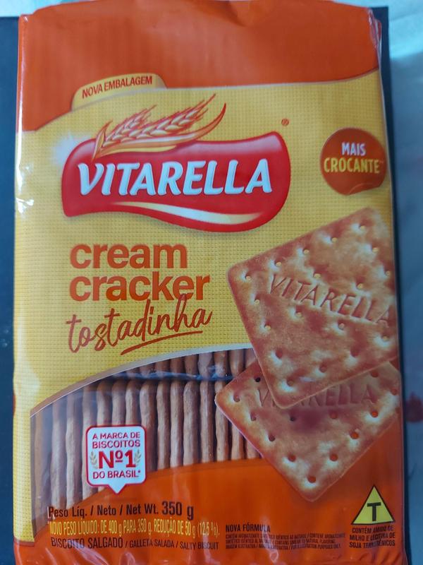 Cream cracker - Vitarela - Vitarella - Biscoito / Bolacha - Magazine Luiza