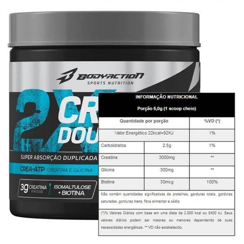 Creatina Bodyaction Double force 150g - Creatina - Magazine Luiza