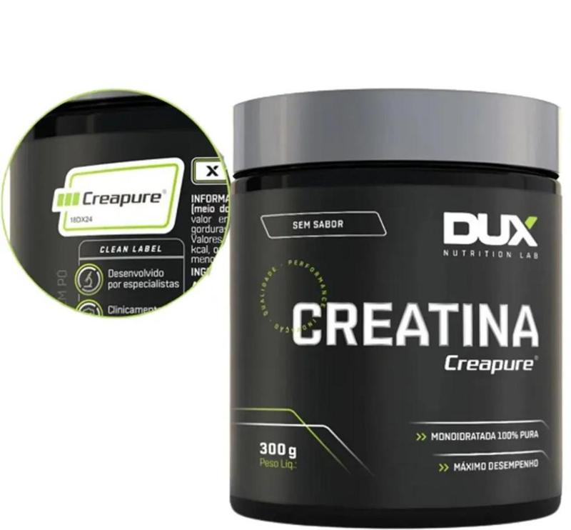 Creatina DUX Creapure - 300g - Dux Nutrition - Creatina - Magazine Luiza