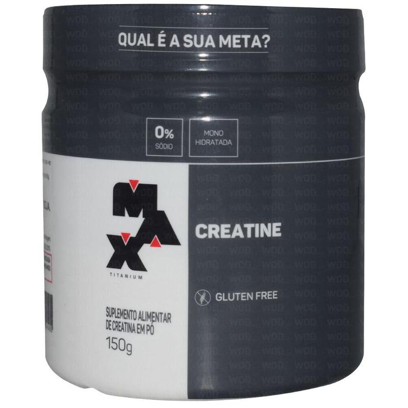 Creatina Monohidratada 150g - Max Titanium - Creatina - Magazine Luiza