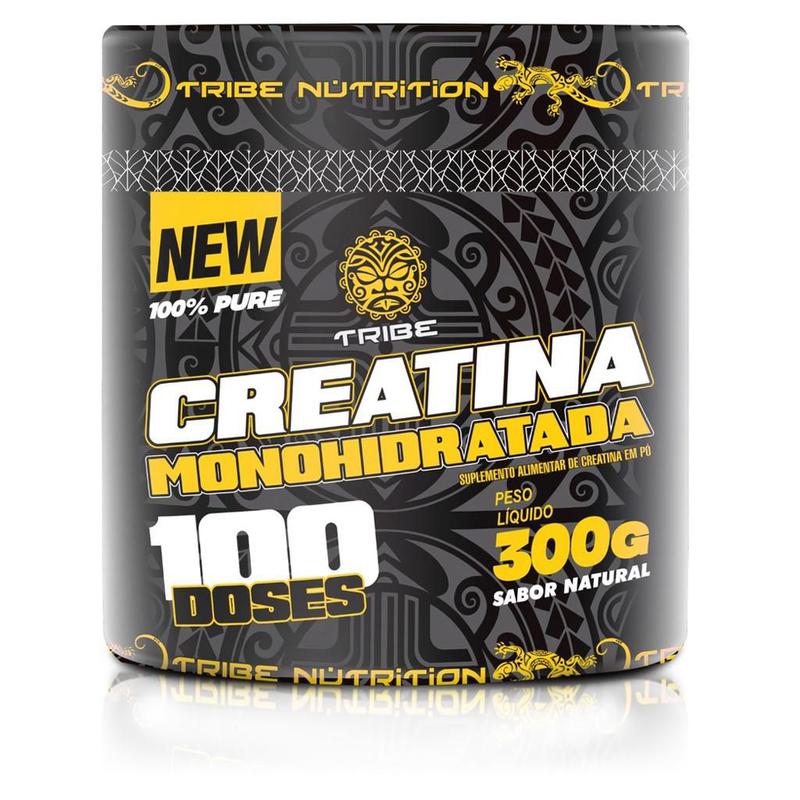 Creatina Monohidratada 300g Tribe Nutrition - GO BODY - Creatina ...