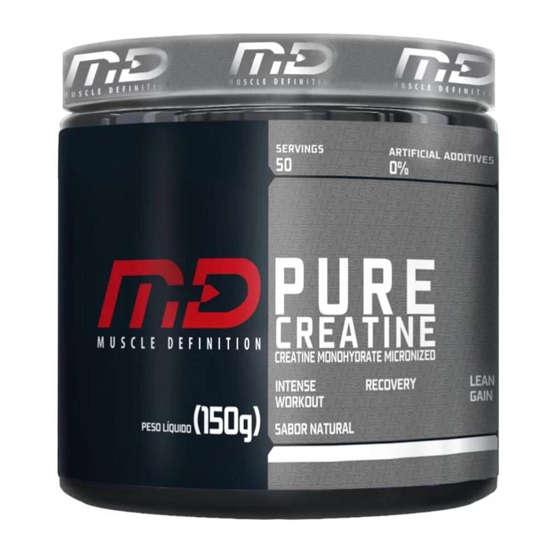 Creatina Monohidratada Micronizada em Pó 150g MD - MUSCLE DEFINITION ...